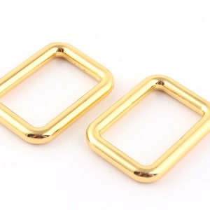 1 Inch Rectangle Rings,metal Rectangle Buckle Ring for Bag Belt Loop ...
