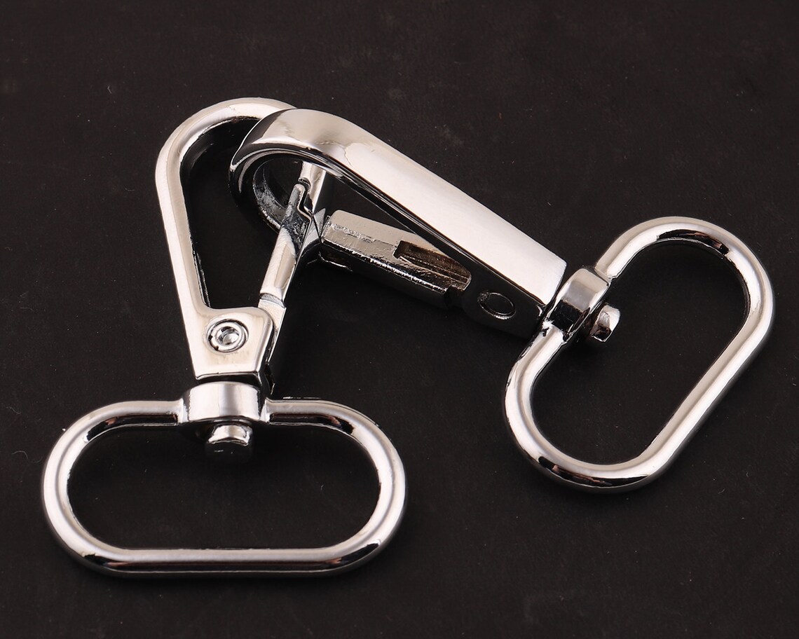 1inch 25mm Silver Swivel Clasp Swivel Hook Purse Hook - Etsy
