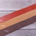 1 Inch Wide Natural Leather Blank Strip Strap-flat Leather Straps for ...