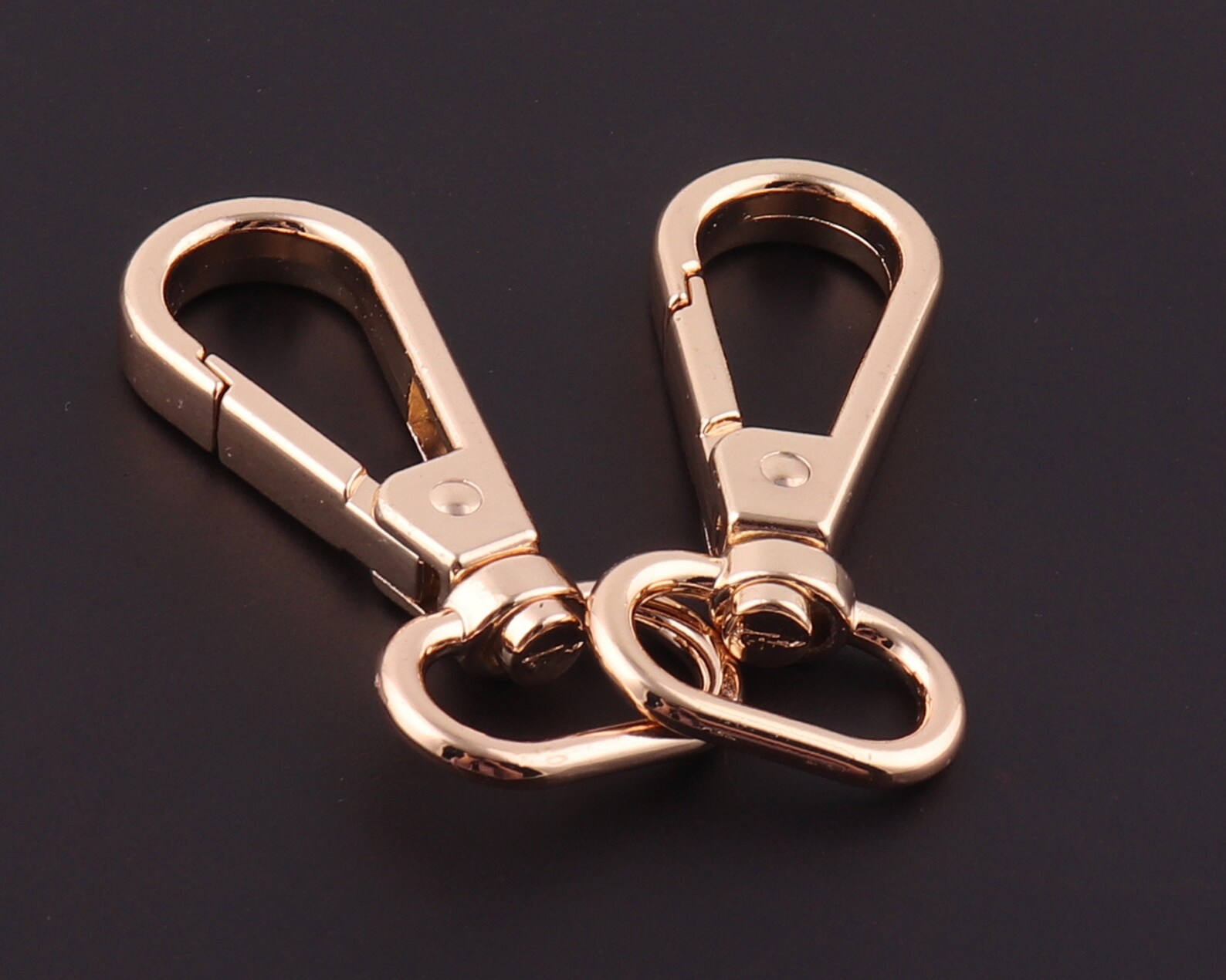 Light Gold Swivel Hook Metal Swivel Clasps Purse Clasp Swivel | Etsy