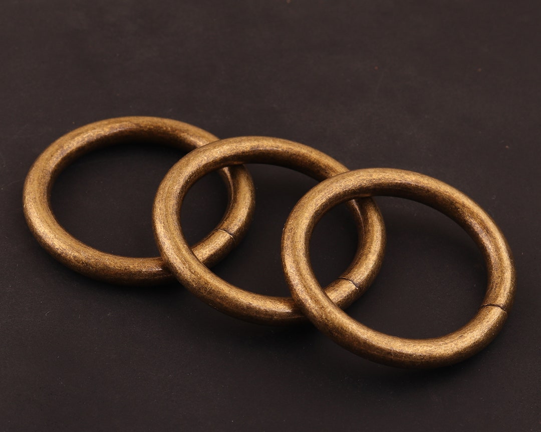 30mm Anti Bronze Split Round Ring O Ring Non Welded Metal O Buckle Belt ...