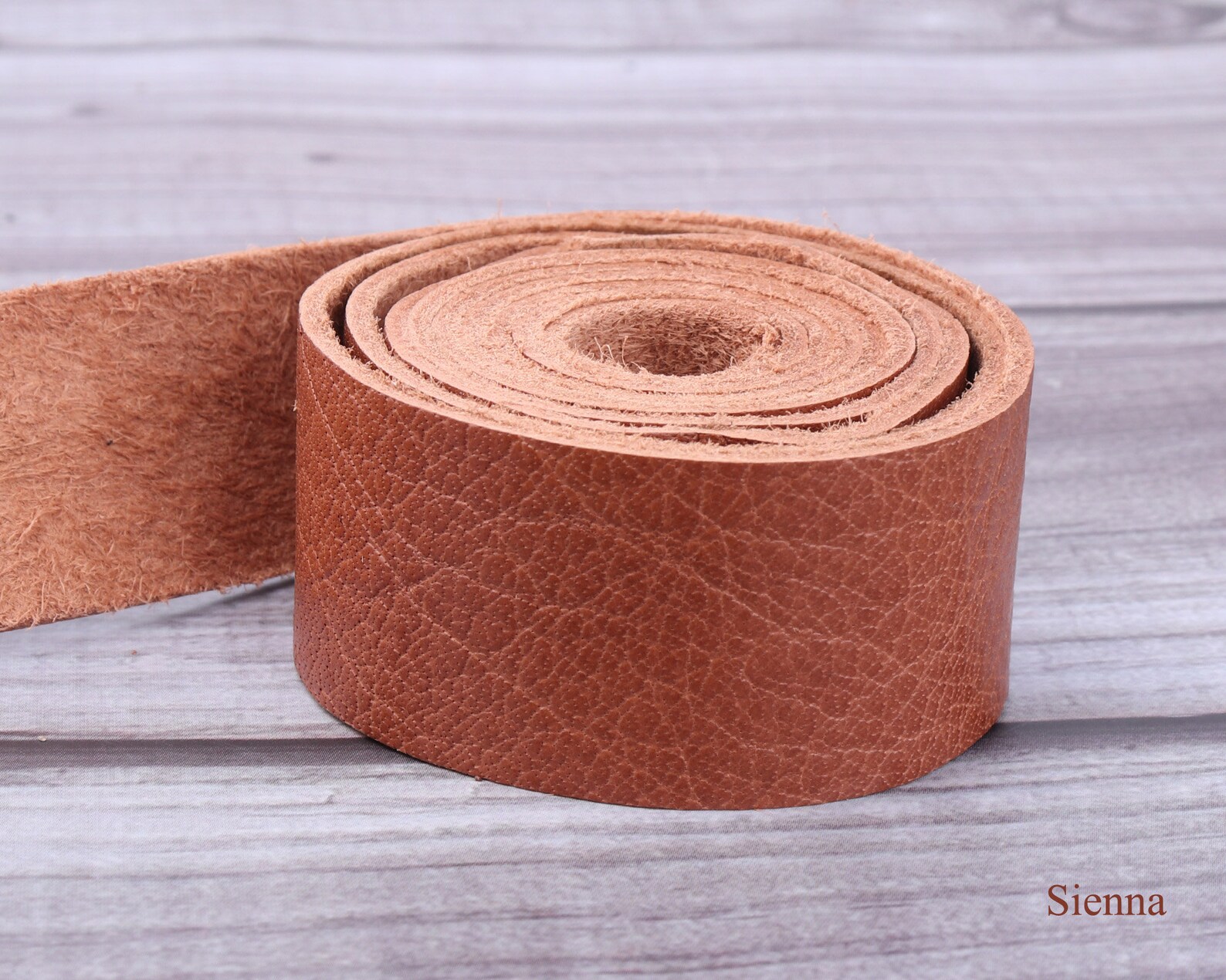 1" Genuine Leather Strap-long Leather Strip,belt Diy,purse Straps,brown ...