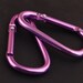 Purple Carabiner D Buckle3825mm Climbing Keychain Clipkey - Etsy
