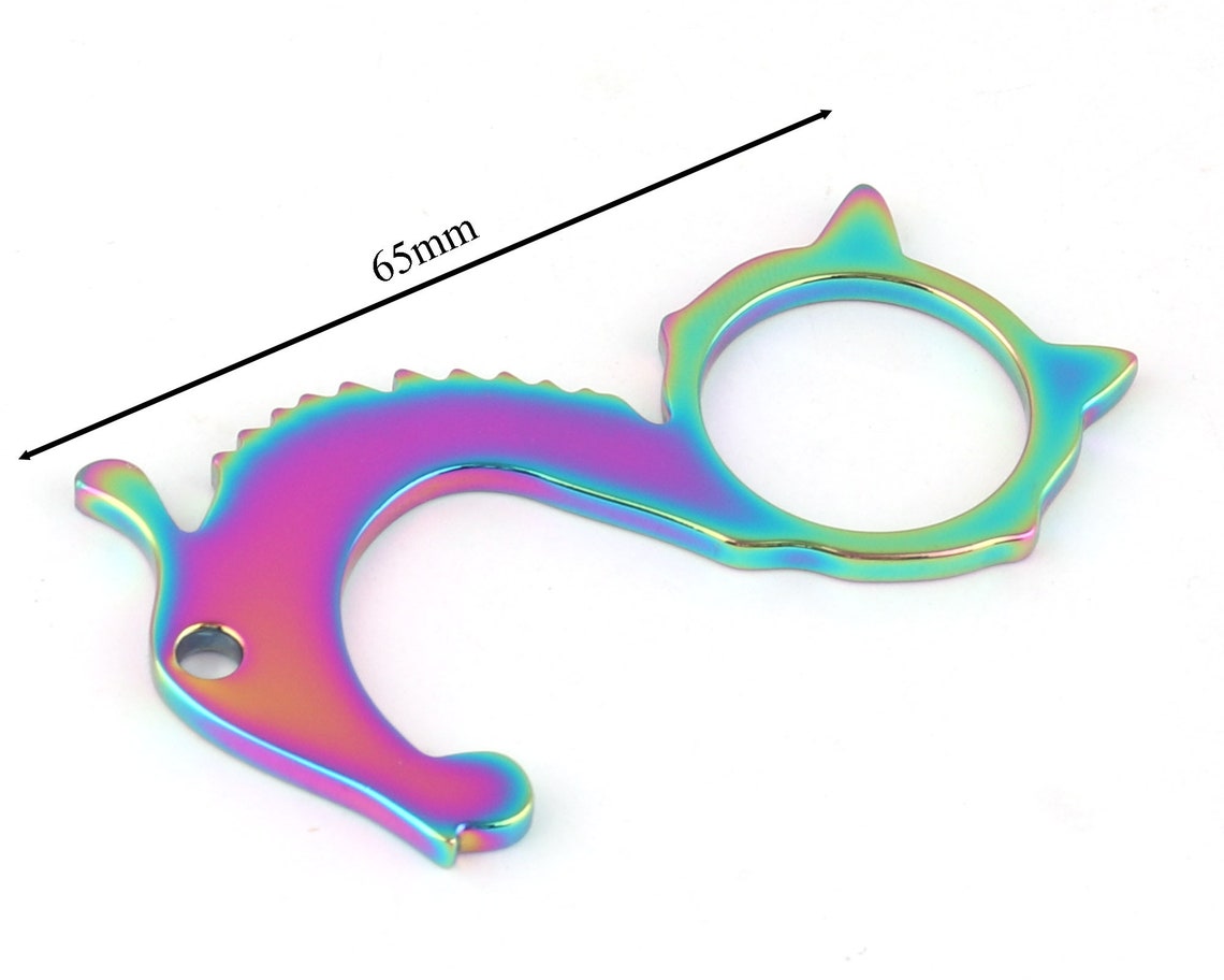 Cat Door Opener Keychain-no Touch Key keychain Touch User | Etsy