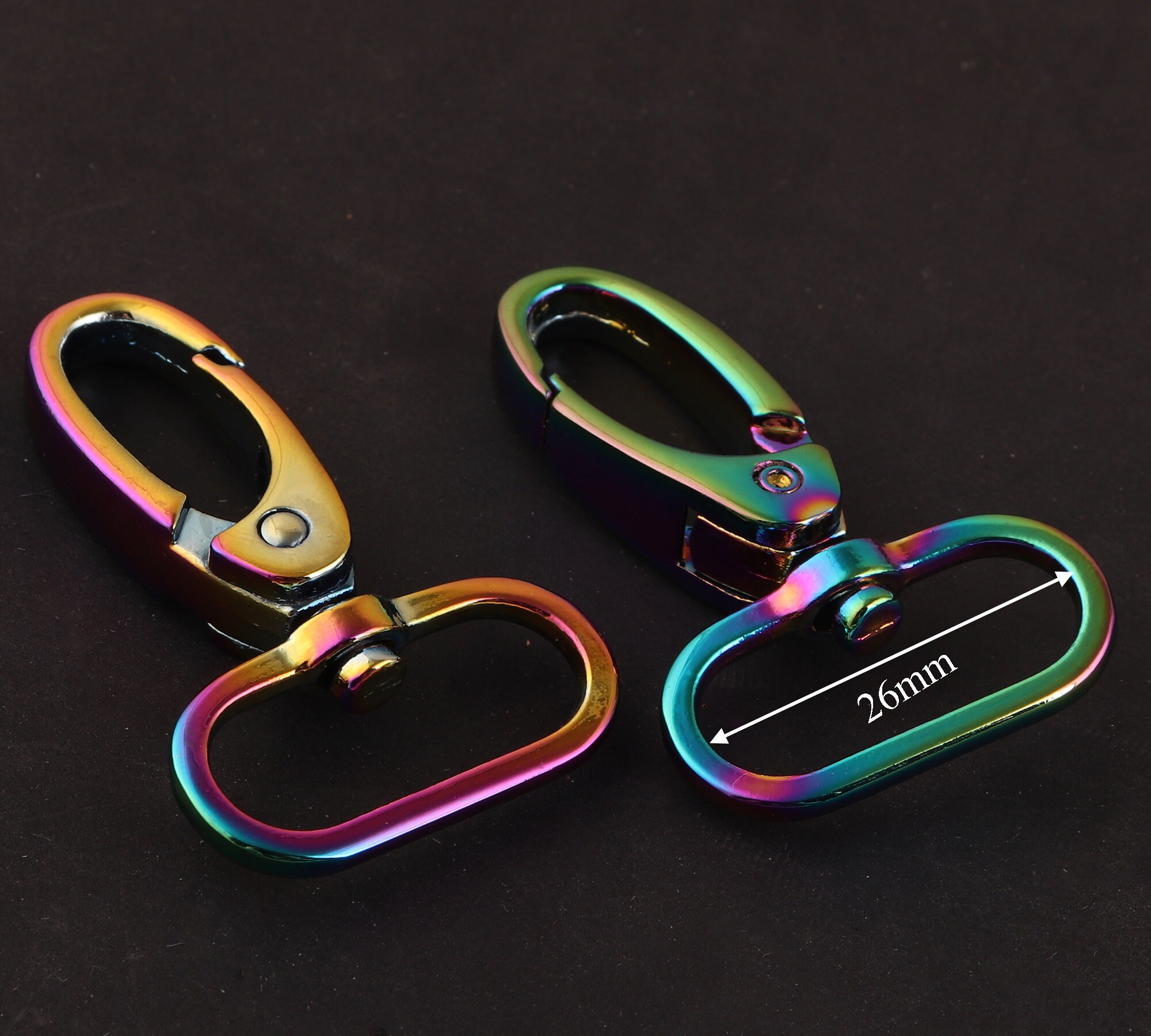 Metal Swivel Snap Hooks Swivel Hook Swivel Clasp Lobster - Etsy