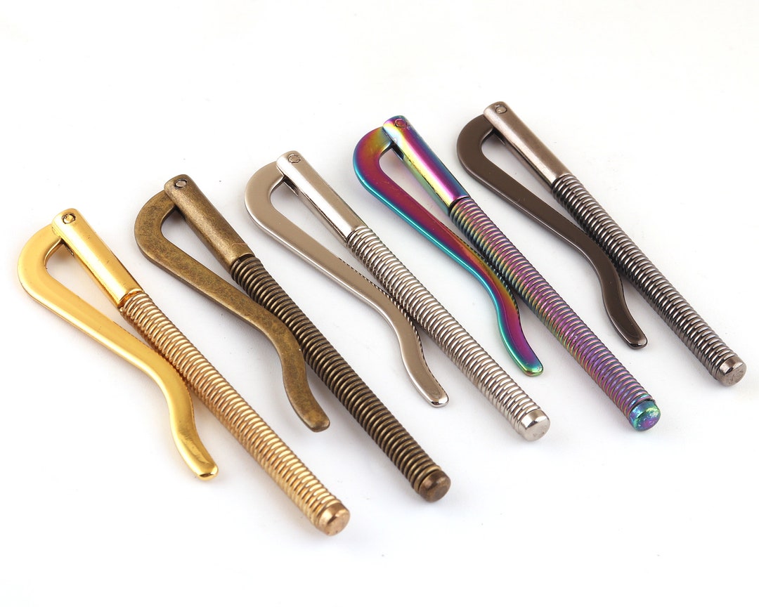 6pcs Rainbow Spring Metal Money Clip for Wallet Making Wallet Hardware ...