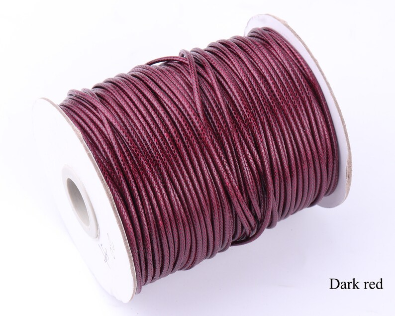 Korea Waxed Polyester Cord 2mm Thread Wirebeading Bracelet - Etsy