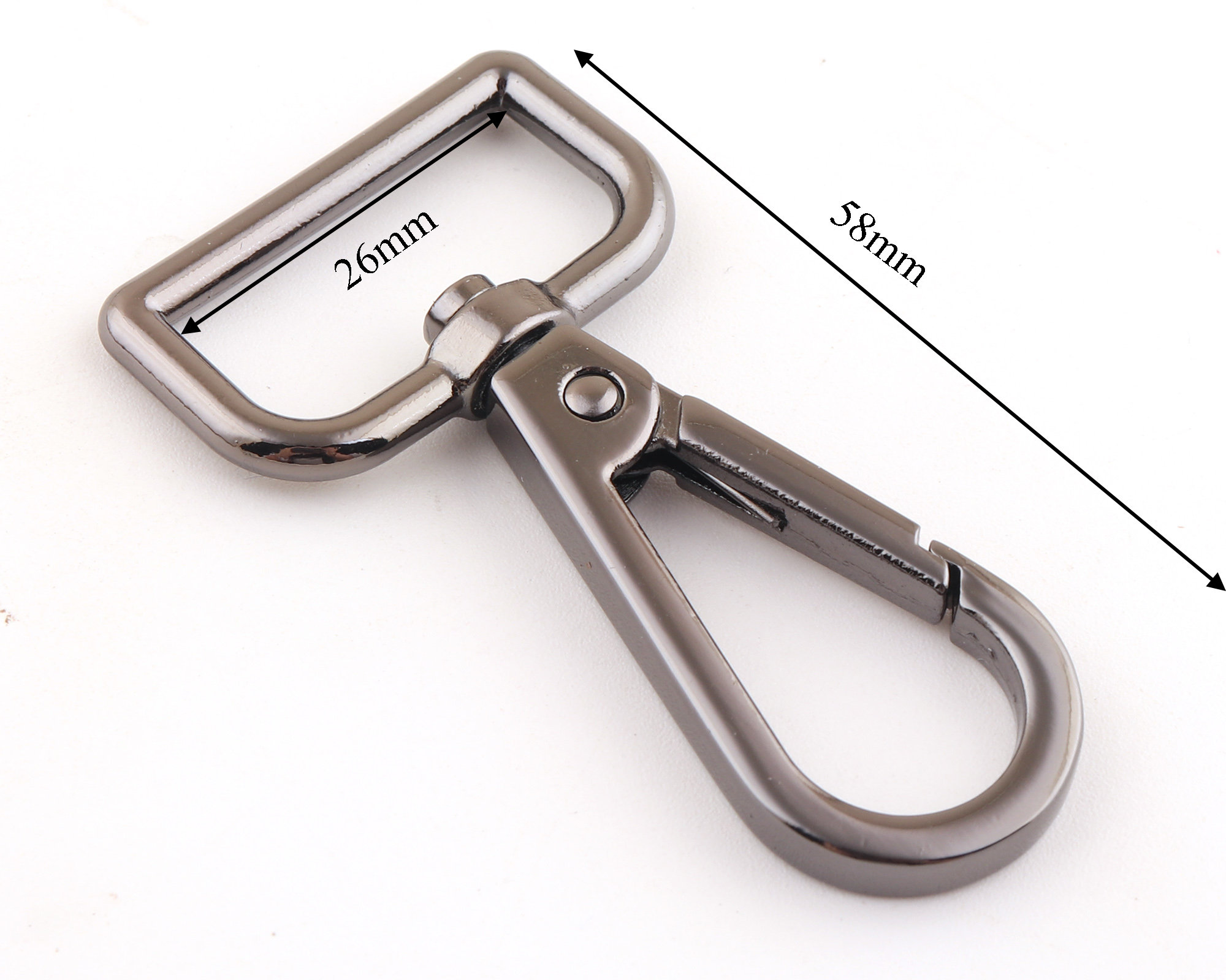 Metal Swivel Snap Hooks Swivel Hooks Swivel Clasp Lobster - Etsy