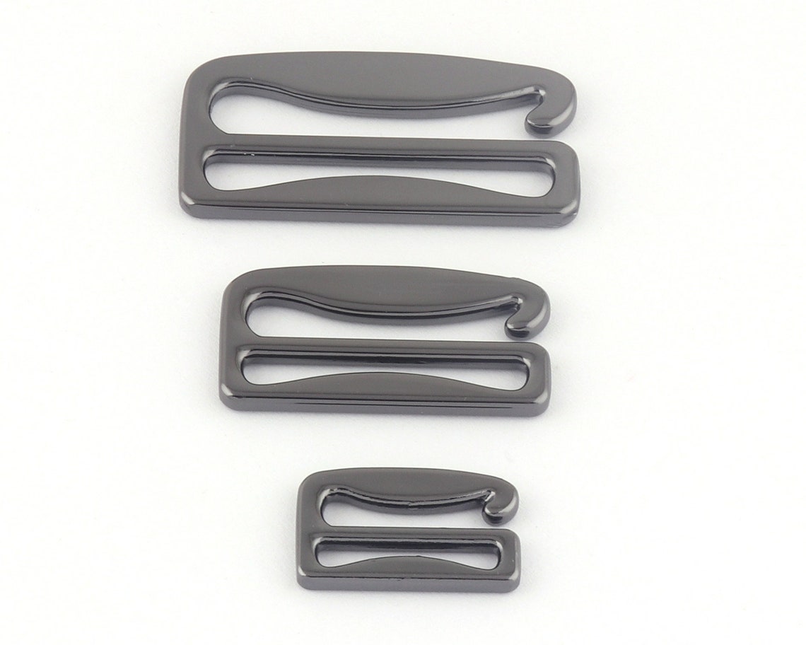 18-38mm Gunmetal Metal Adjustable G Hook Bra Strap Slide Hook - Etsy