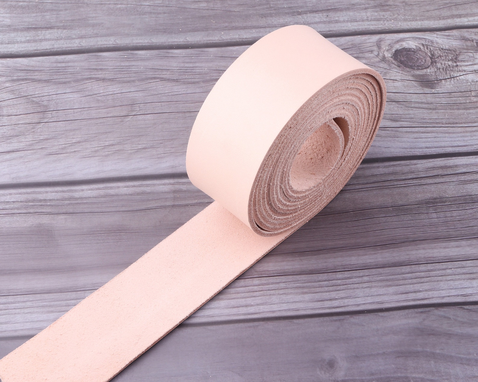 Full Grain Leather Strip-natural Leather Strap,creamy White Leather for ...