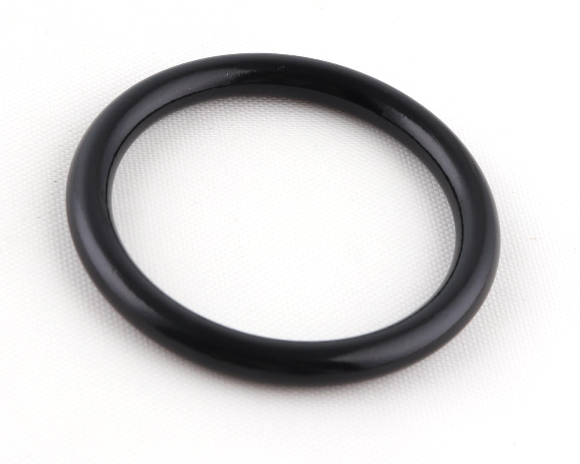 Black Metal O-ring Belt Buckle,metal Loop,diy Bag Buckle,leather Craft ...