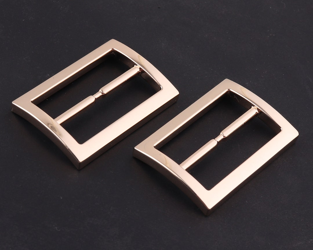 Light Gold Center Bar Slide Buckle1 Inch26 Mmmetal Slide - Etsy