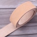 1 Inch Wide Natural Leather Blank Strip Strap-flat Leather Straps for ...