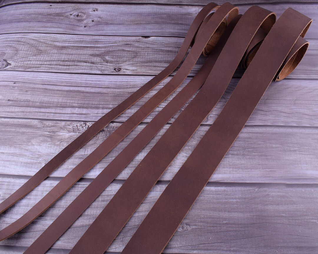 Coffee Long Natural Leather Straps,genuine Leather-leather Handle ...