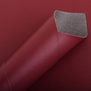Red Faux Leather Sheets,a4 ( 8*12") Softy Artificial Leather,braided ...