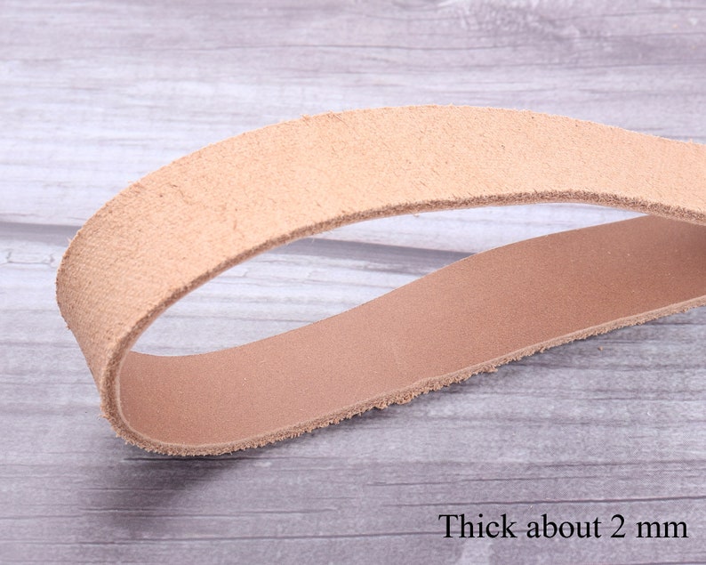 1 Inch Brown Leather Straps,long Leather Strip,leather for Belts ...