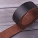 1 Inch Wide Natural Leather Blank Strip Strap-flat Leather Straps for ...