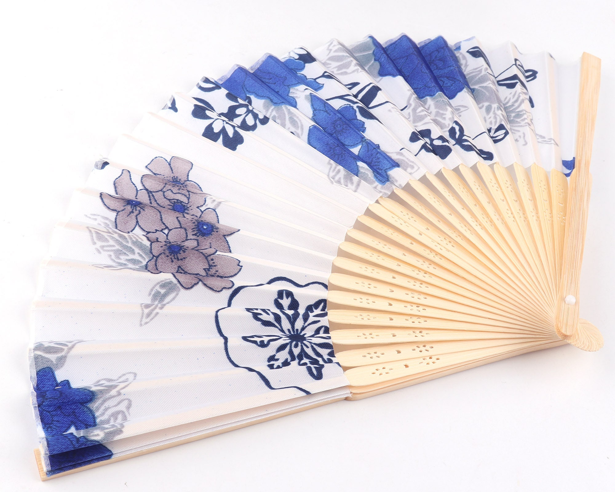 Red Hand Fans,wedding Fans Party Favor Floral Flower Fans Folding Fans ...
