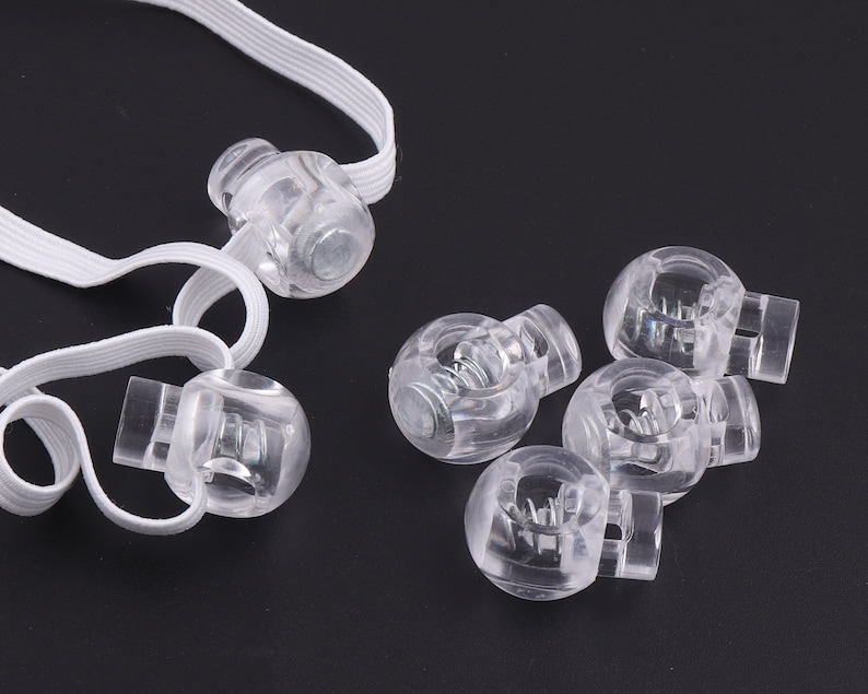 Plastic Cord Stopper Locks Single Hole Toggle Cylinder Cord - Etsy