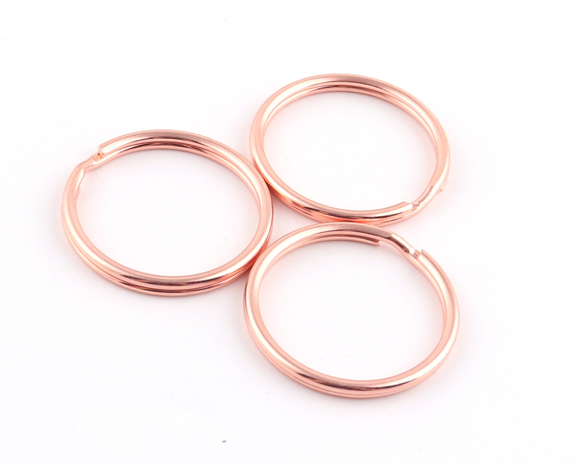 1 Inch Split Rings Key Rings-key Chain Ring Flat Split Key | Etsy