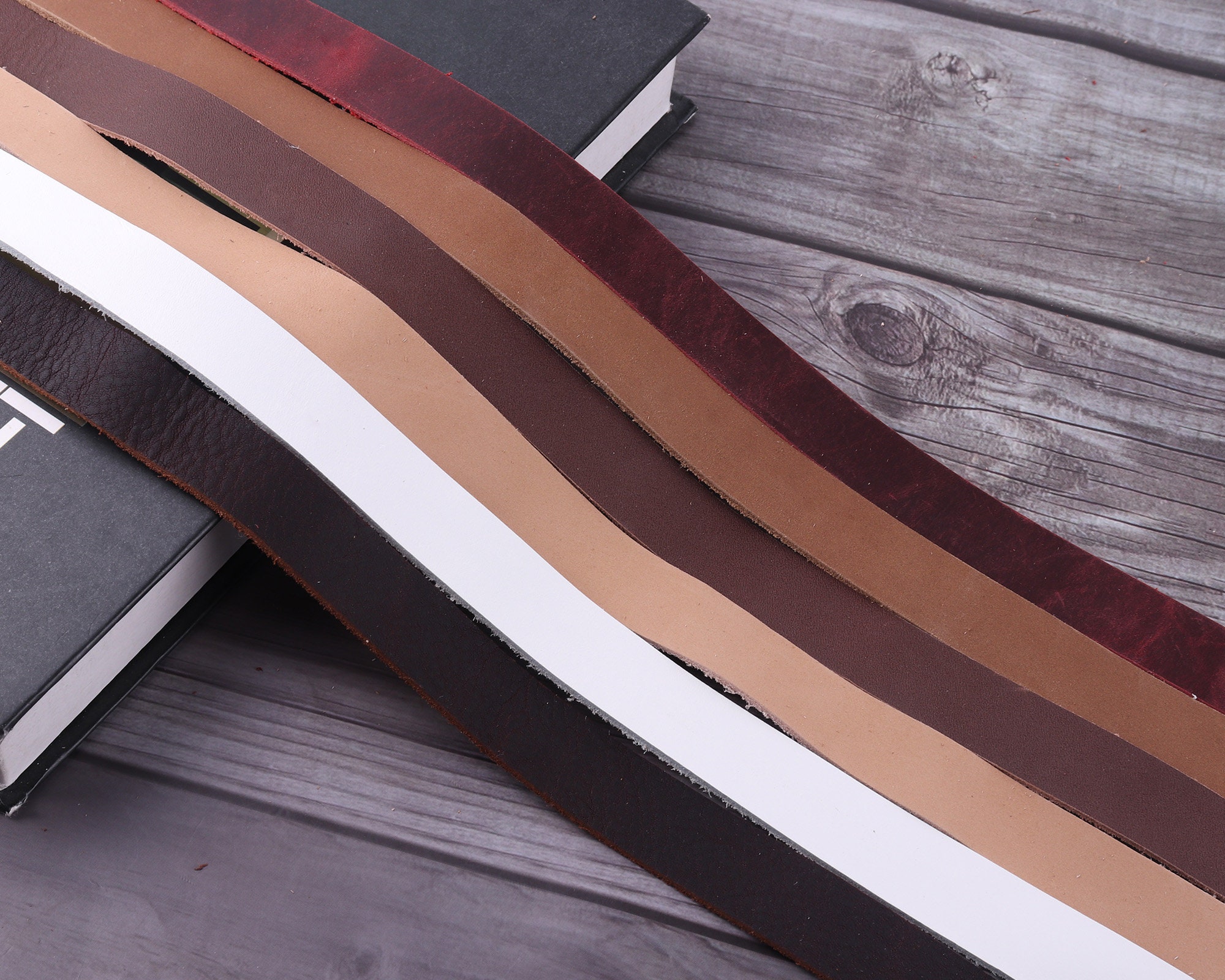 3/4 inch wide Leather purse strap genuine long leather | Etsy