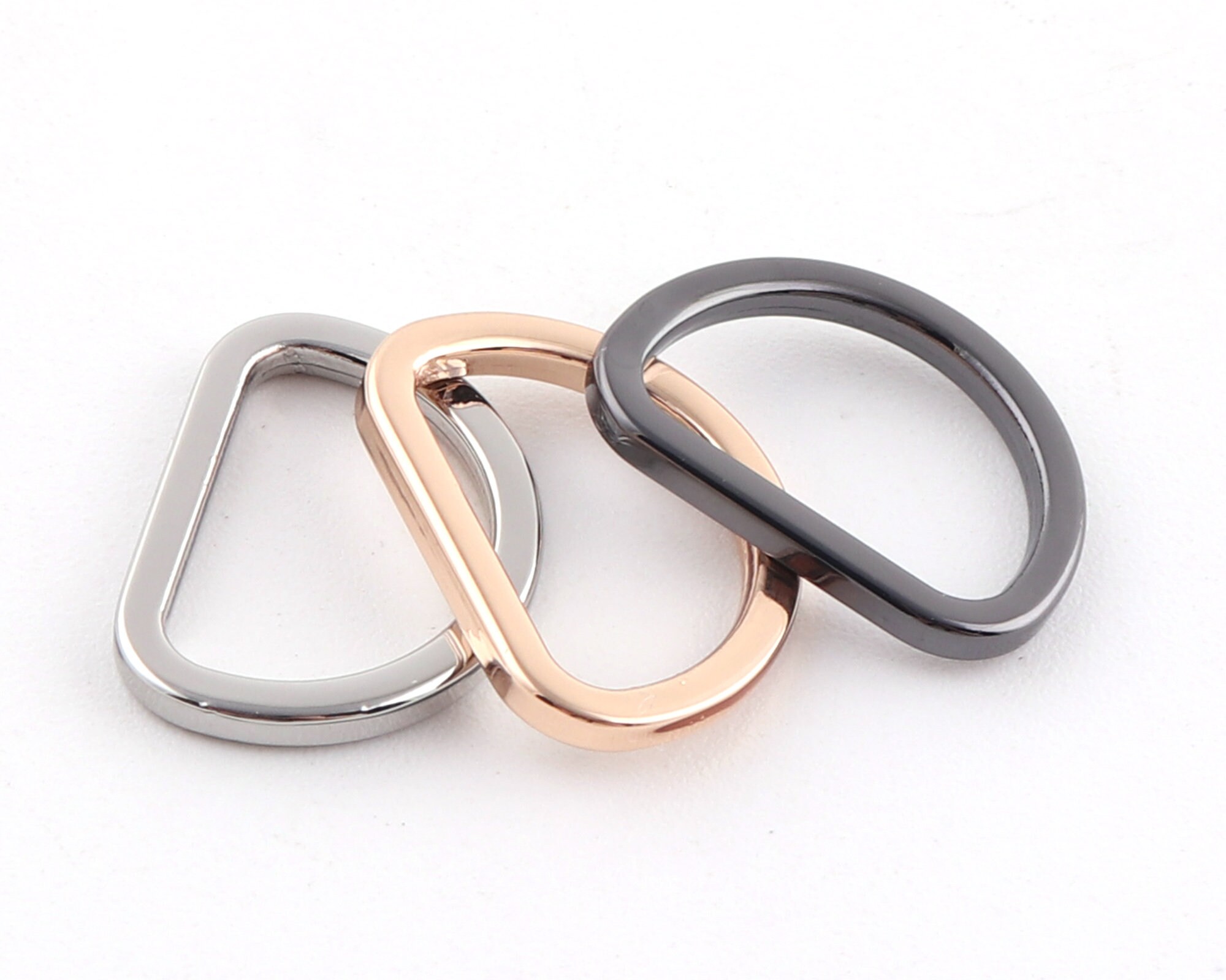 Mini 13 Mm D-rings Flat Metal D-ring Purse Belts Strap Loop - Etsy