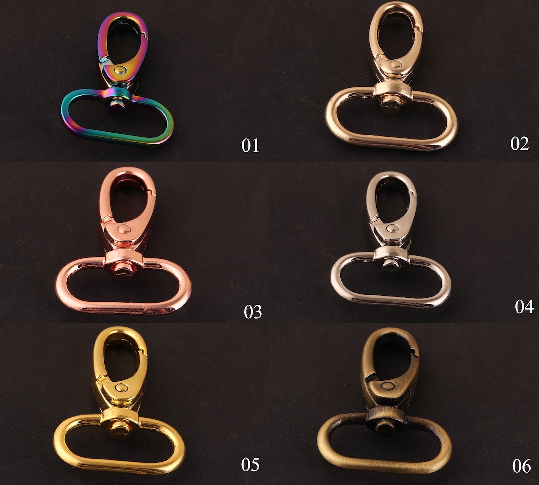 Metal Swivel Snap Hooks Swivel Hook- Swivel Clasp Lobster Swivel ...