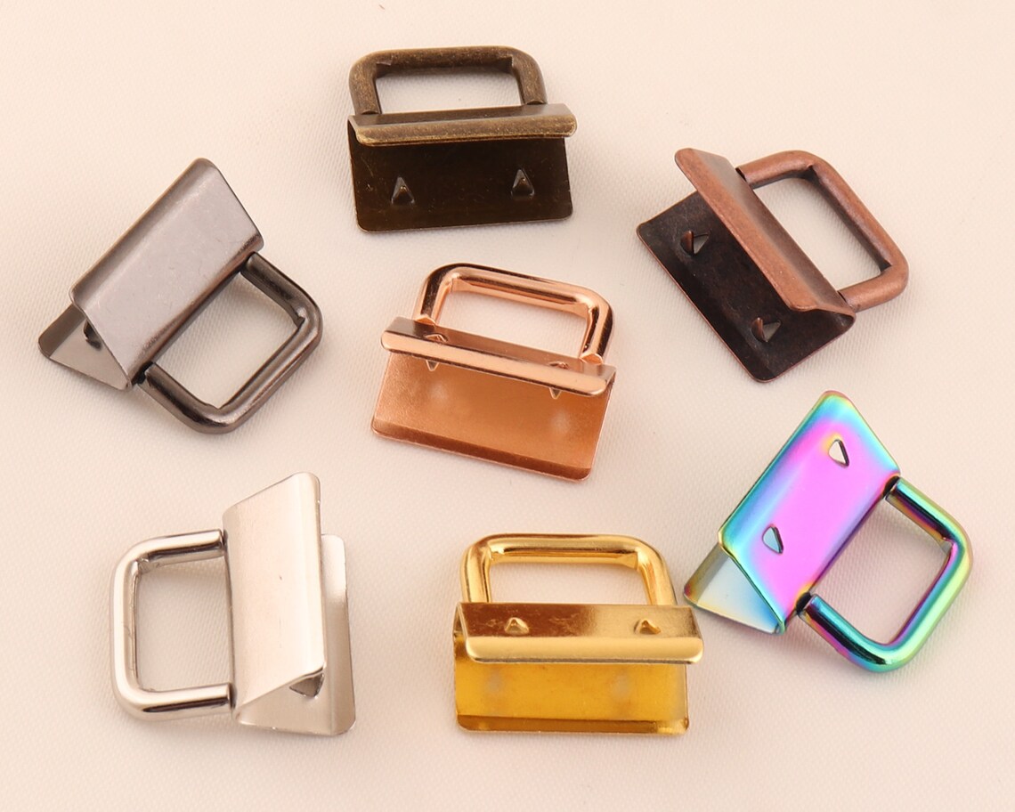 1 Inch Key Fob Hardware With Key Rings Sets Key Fob Hardware | Etsy