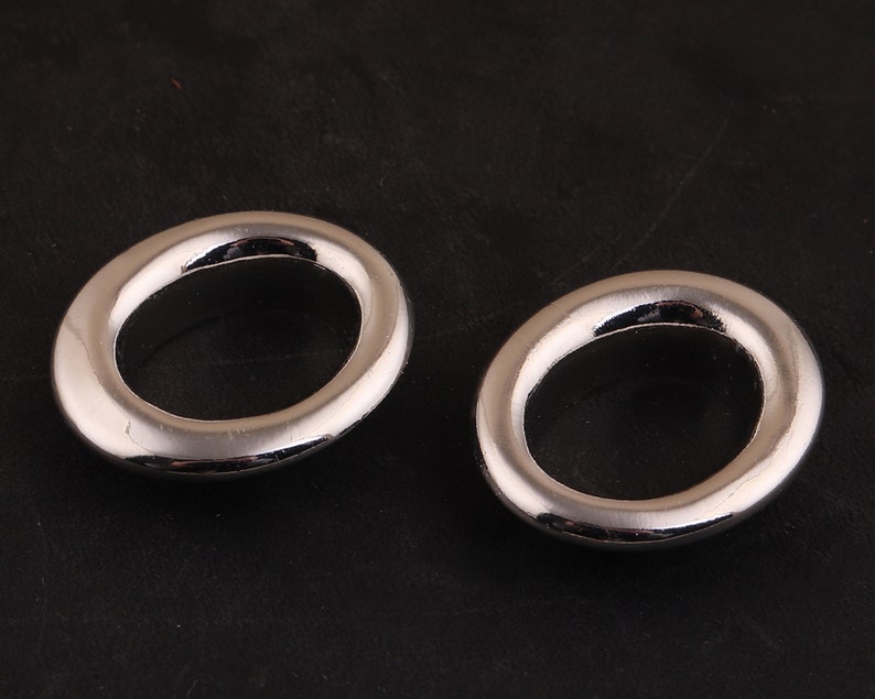 20set 15mm Silver Gold Grommets Eyelets With Washers Oval - Etsy