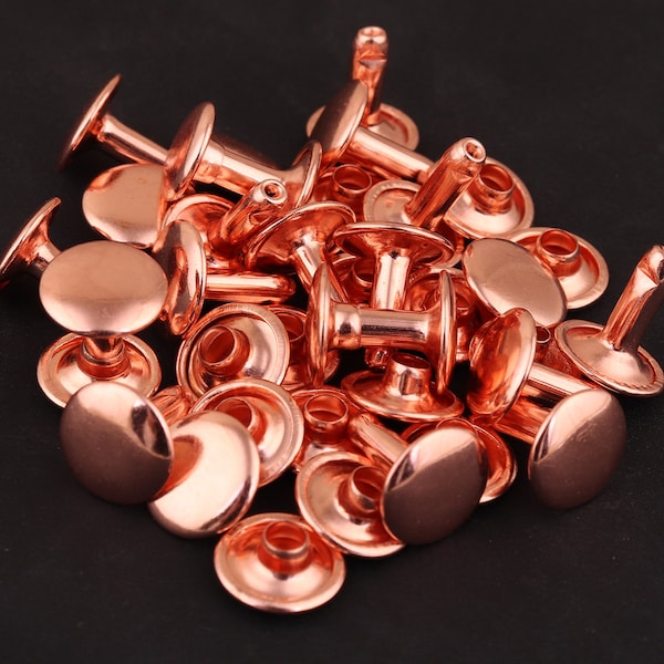 Copper Rivets - Etsy