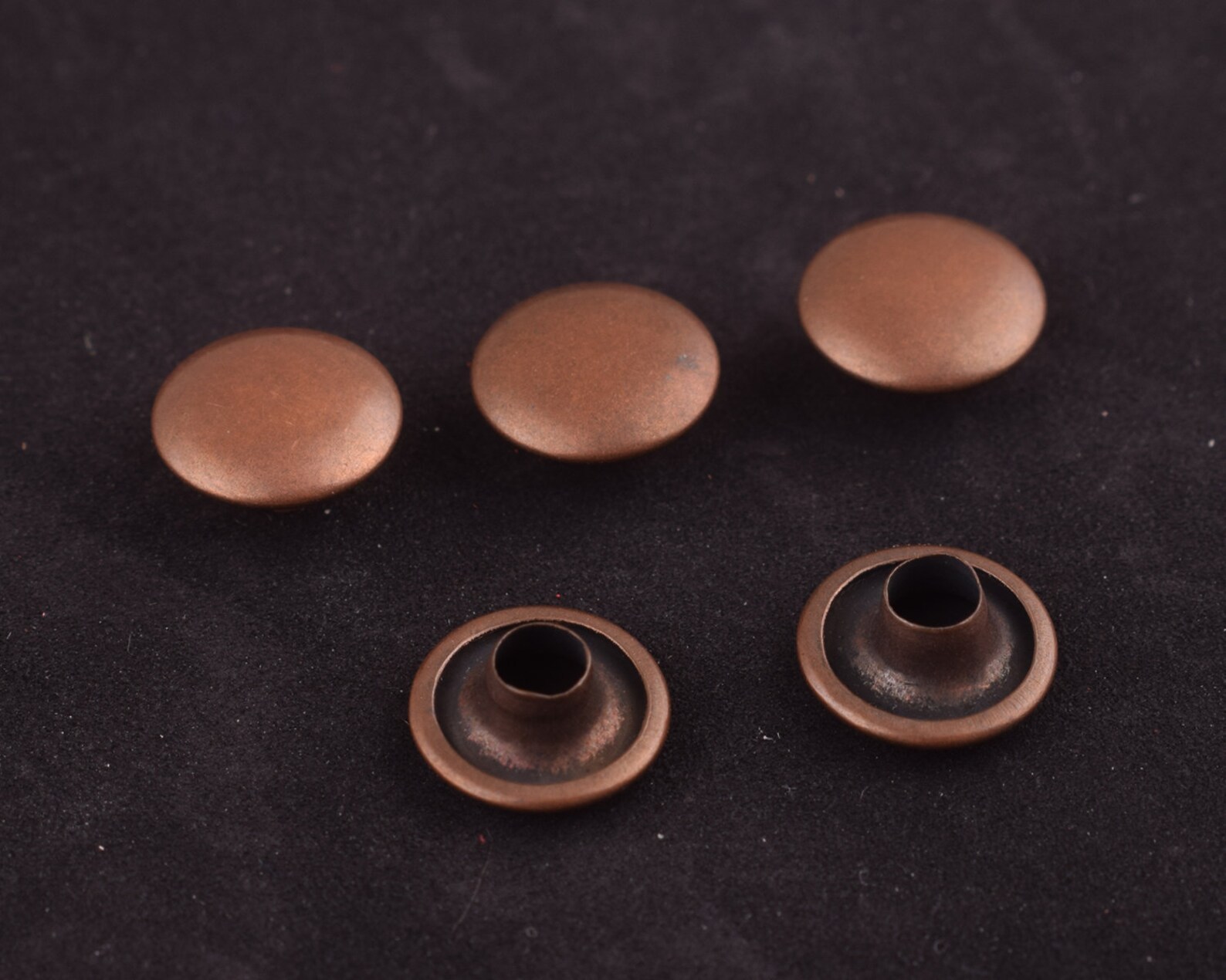 100 Sets 914 Mm Studs Rivets Antique Copper Rivets Metal - Etsy