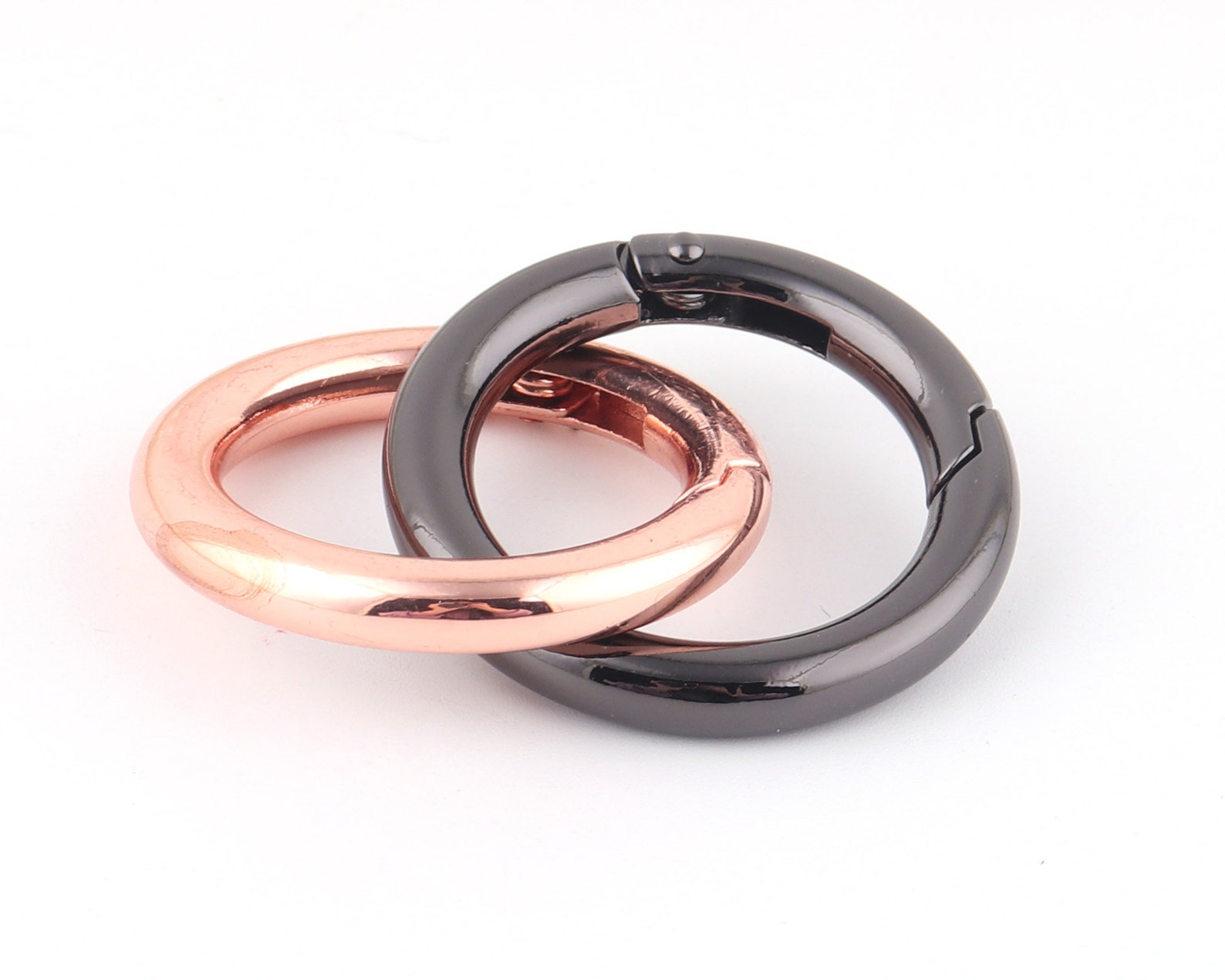 1"(25mm)spring Gate Ring Thick Spring Ring Push Gate Snap Hook Purse O ...