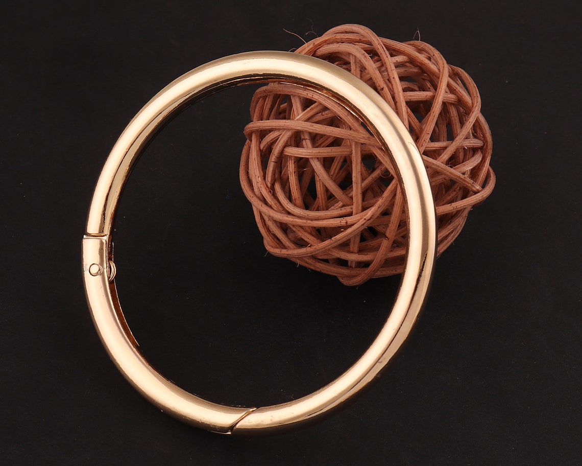 Gold O-rings Metal O Rings Spring Ring Clasp Push Gate O Ring | Etsy