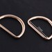 1 Inch(25 Mm) D Rings Strap Ring Purse Rings Connector Rings D Shaped ...