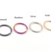 125 Mmround Flat Split Rings Key Rings - Etsy