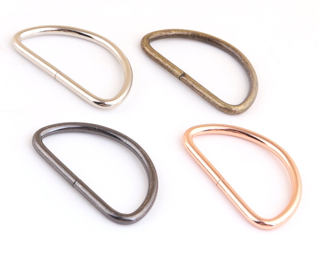 1 1/2 Inch(38mm)welded D Rings Webbing and Leather Craft,d-shaped Metal ...