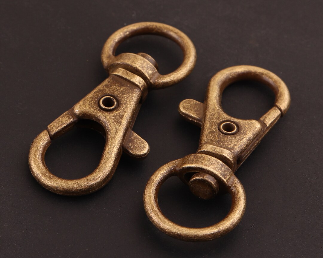 11mm *39mm Bronze Swivel Clasps Large Lobster Clasps Key Chain Clasps ...