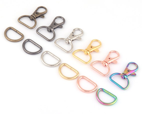 3/420mm Rainbow Metal Swivel Clasps ClawStrap Hook | Etsy