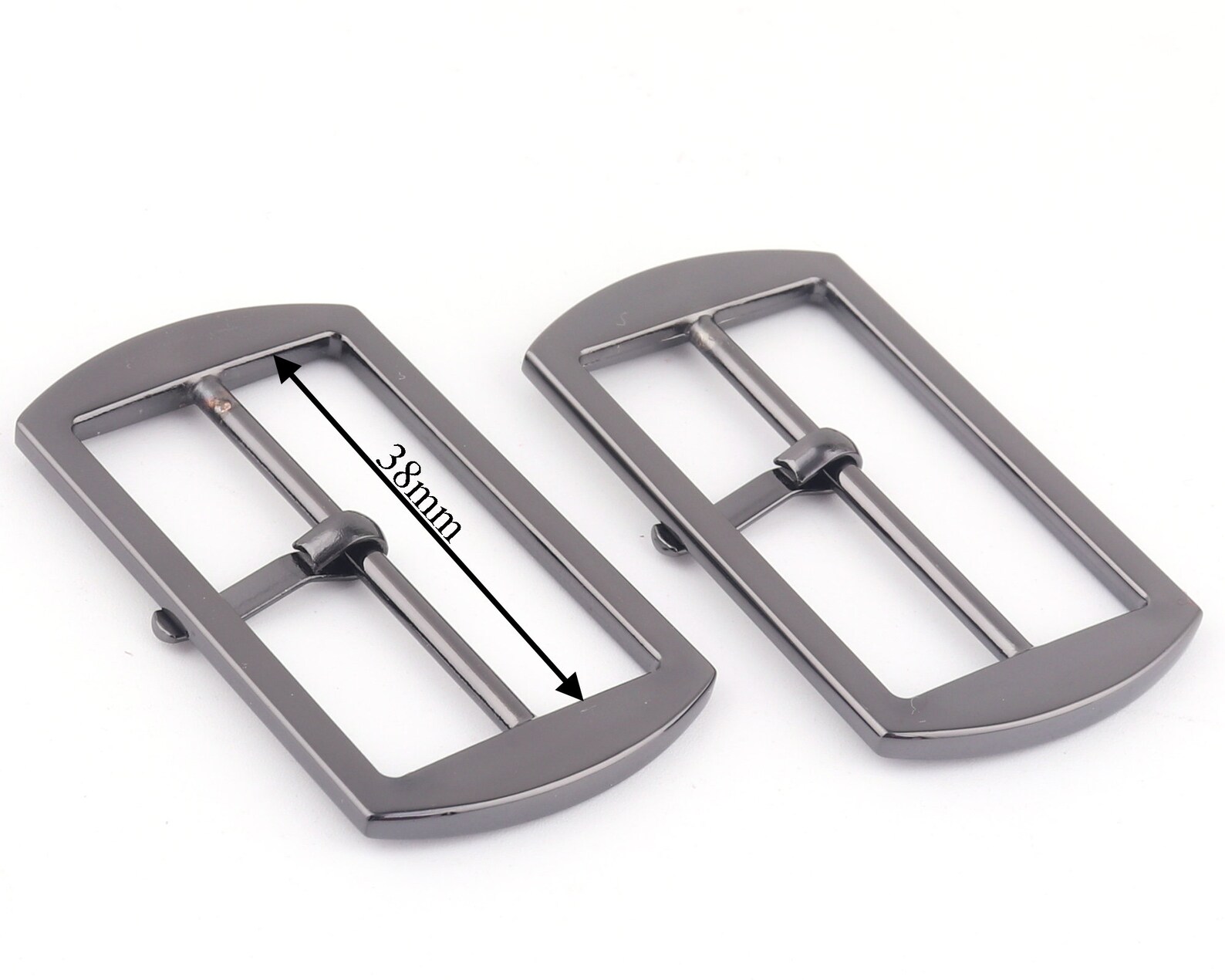 38 Mm Gunmetal Purse Buckle Adjuster Buckle Adjustable Slide - Etsy UK