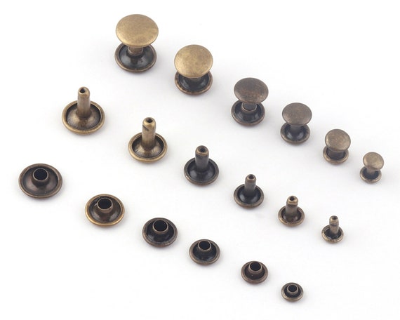 Button rivets for leather store