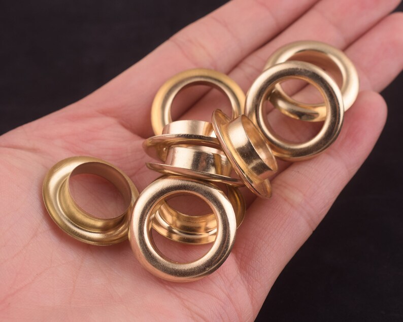 100pcs 2214mmod ID Light Gold Round Eyelets Hole - Etsy
