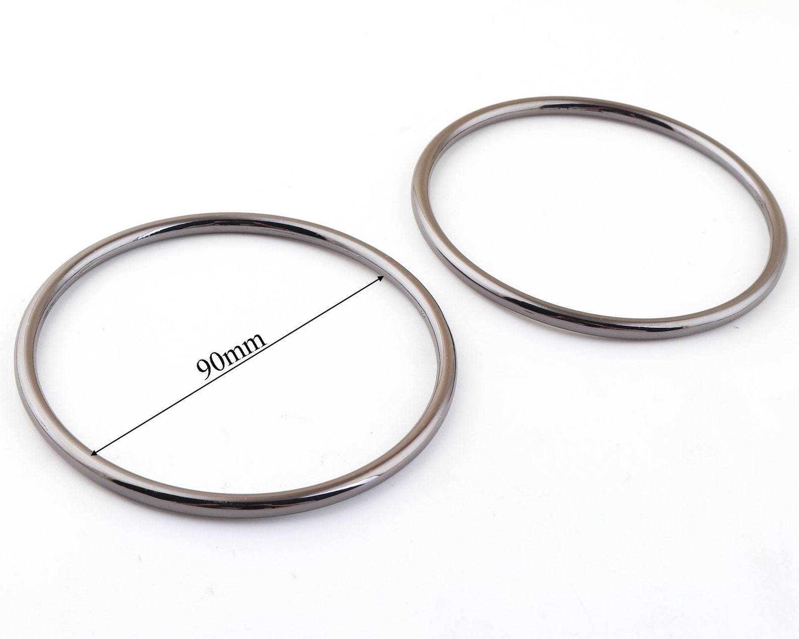 90 Mm Large Round Ring Closed Ring Metal Jumbo O Ring Buckle O Rings ...
