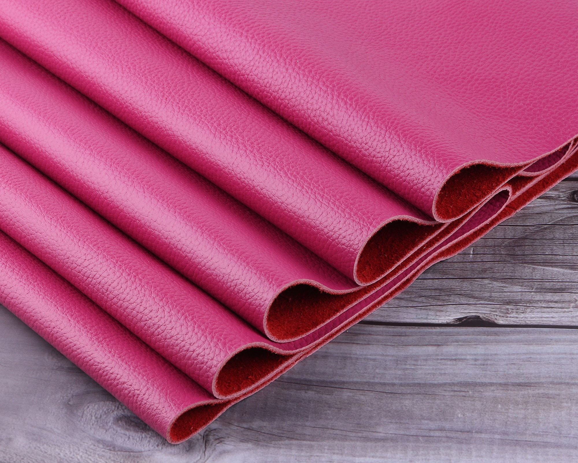 A4 Natural Leather Sheet-vermilion Leather,genuine Leather Sheet ...