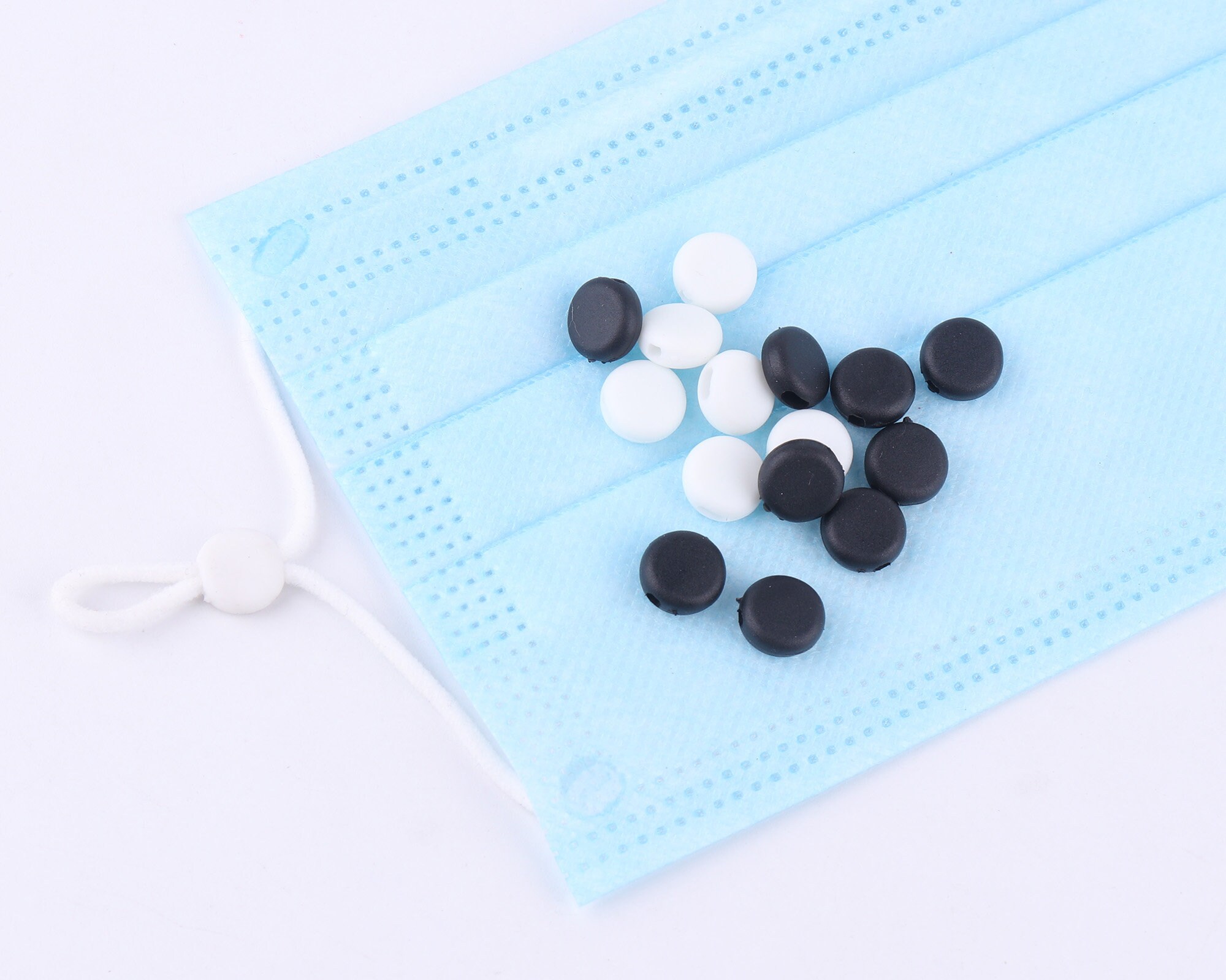 Elastic Cord Lock Adjuster Roundsilicone Clip for Face Mask - Etsy