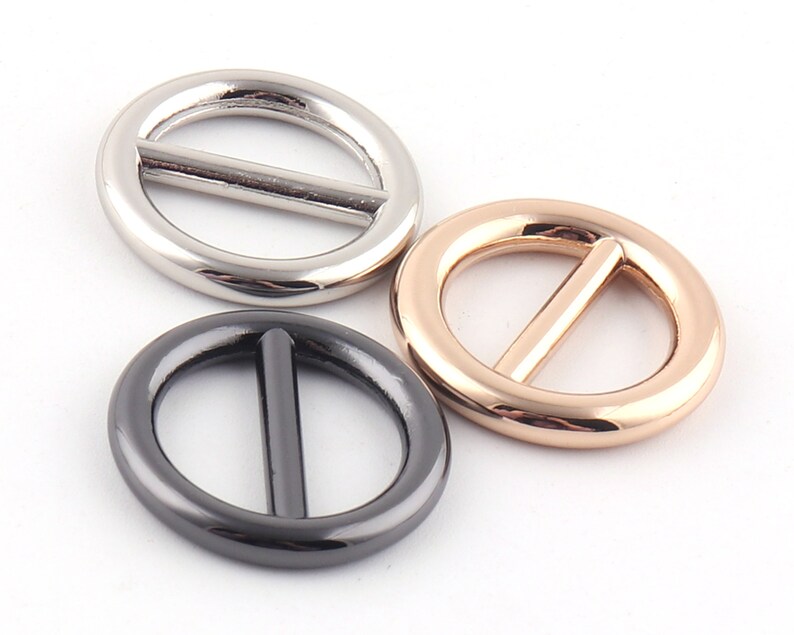 14mm Adjuster Buckle Metal Slide Belt Buckle Round Strap - Etsy