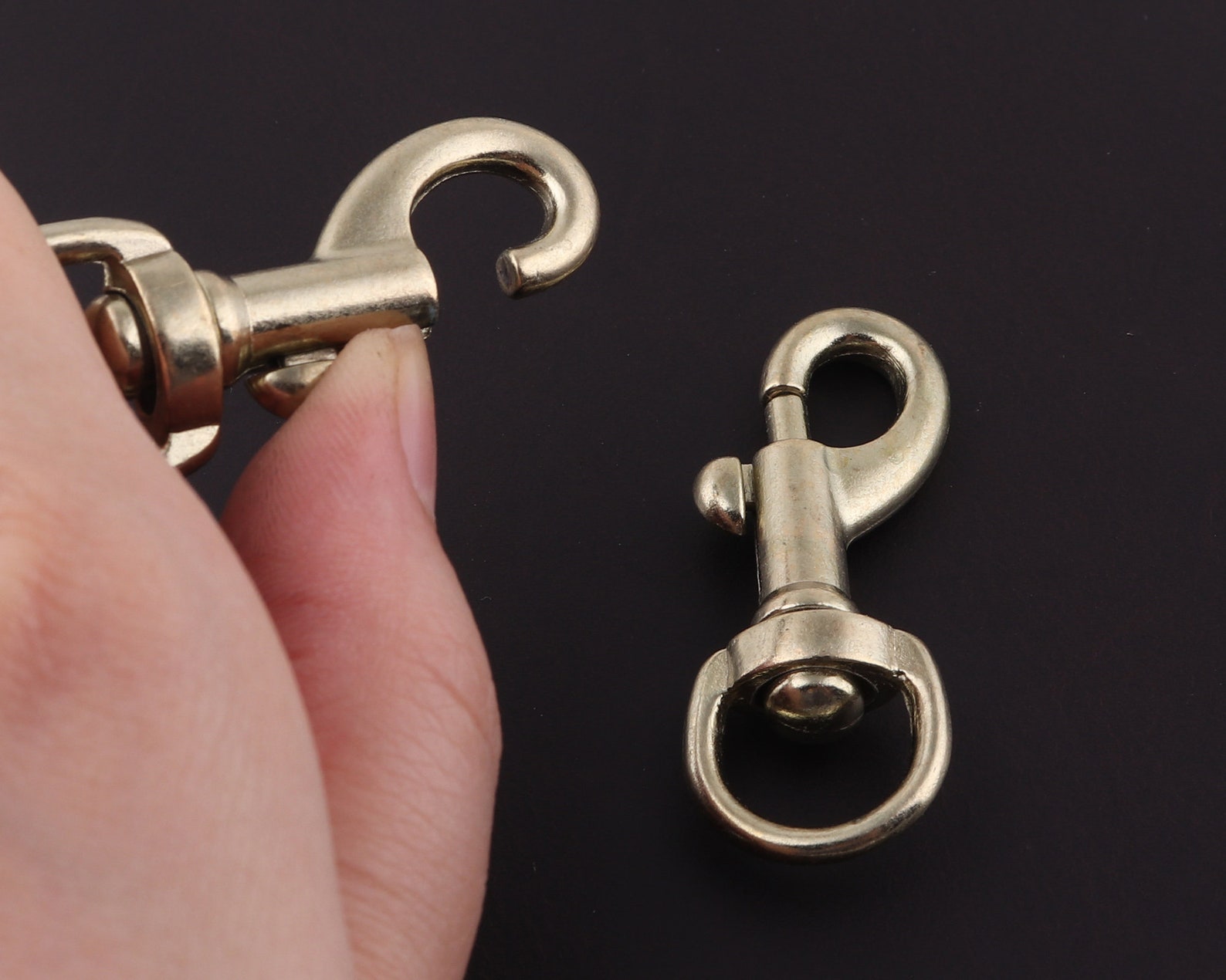 Bronze Swivel Trigger Clip Swivel Spring Hooks Snap Hook1245 - Etsy