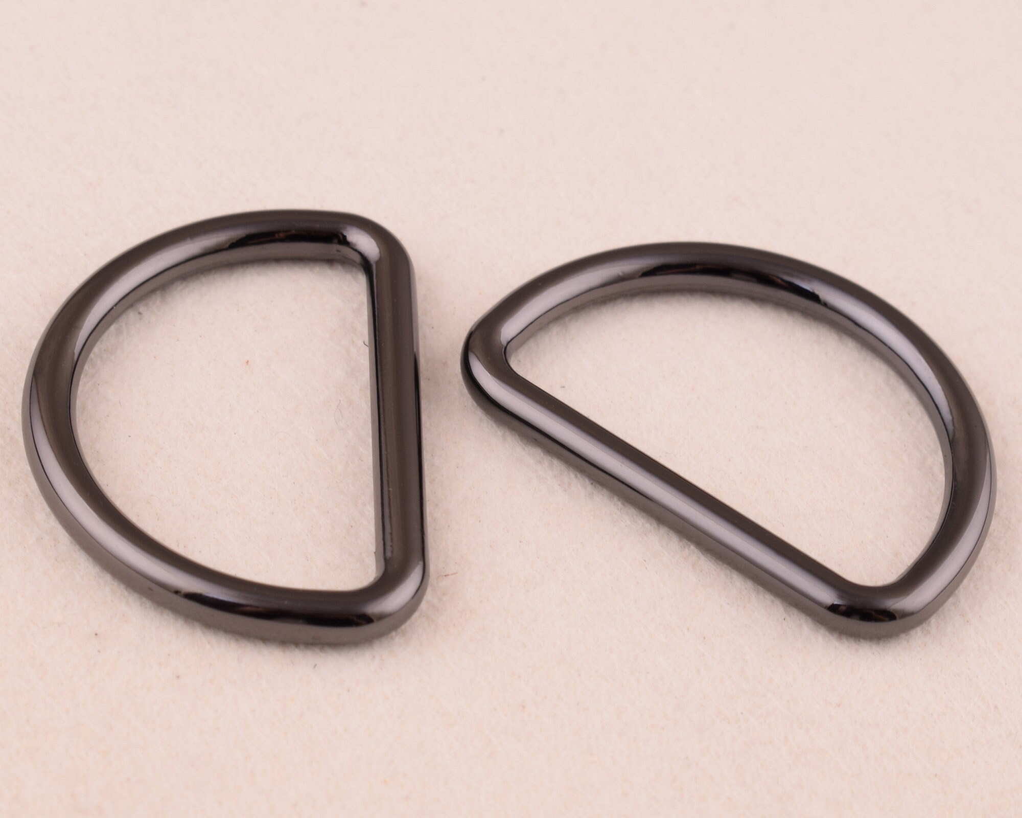 35mm Gunmetal and Silver D Ring Bucklesd Rings D Ring - Etsy