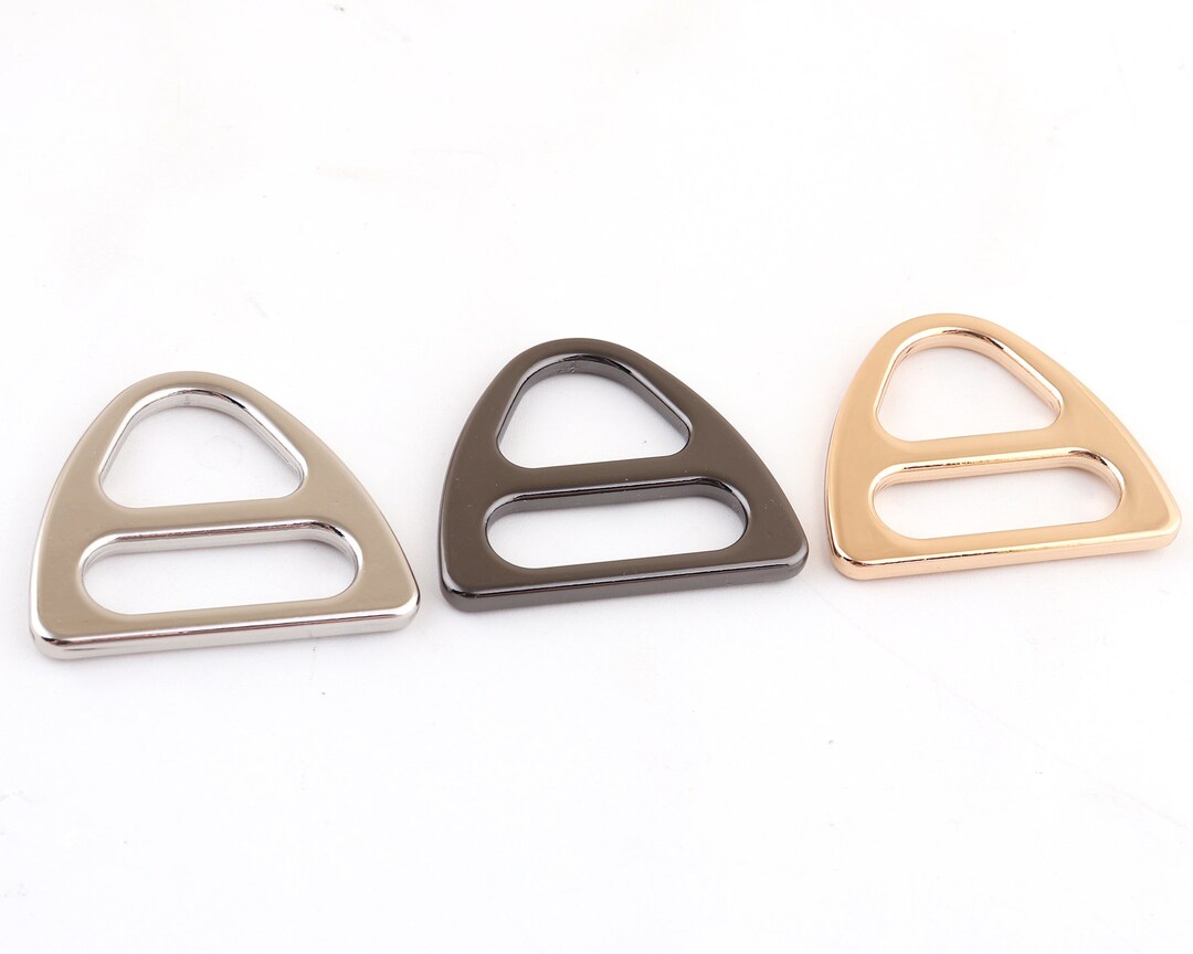 Triangle Rings Buckles Strap Connector Findings Leather Craft Hardware ...