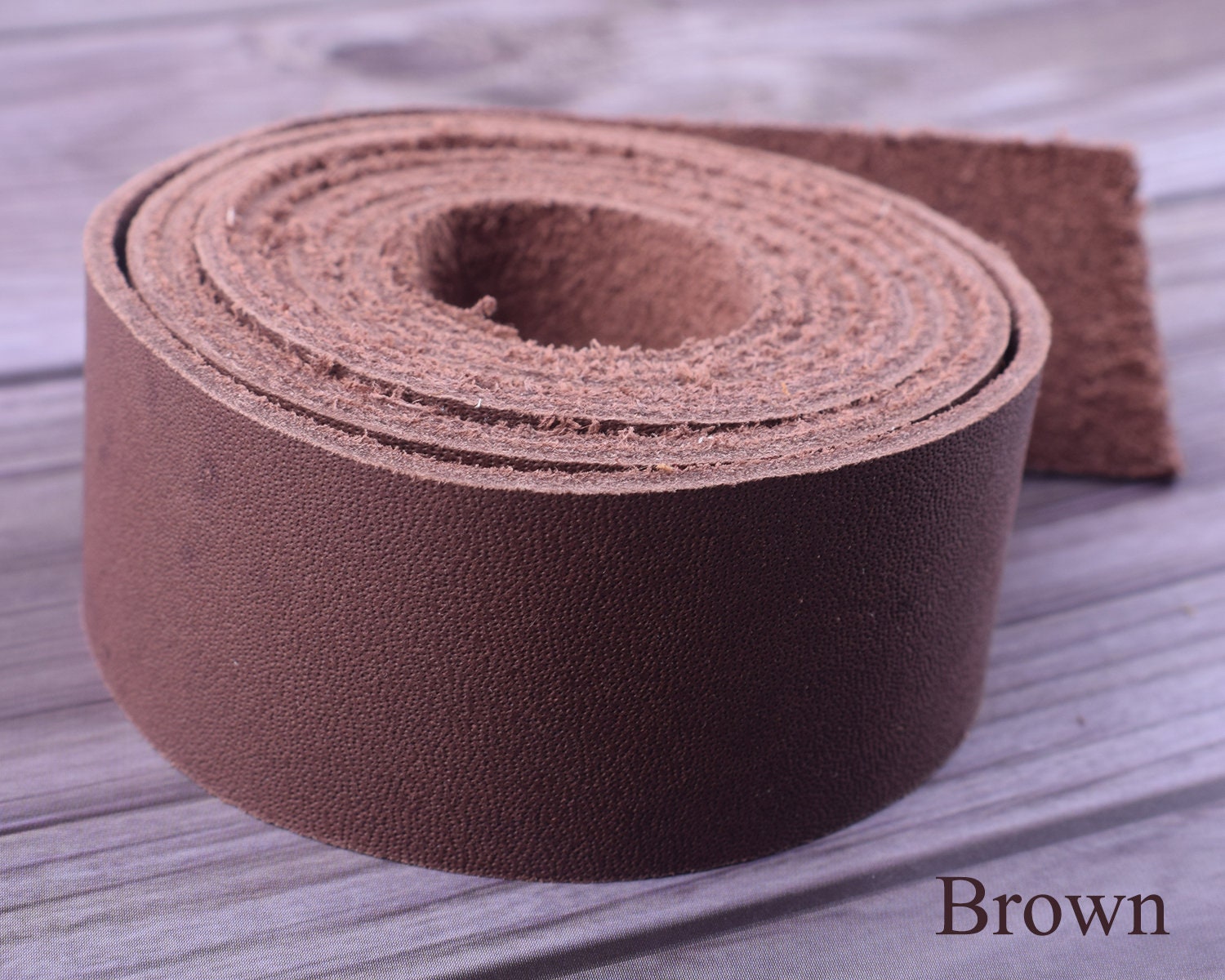 1 inch Natural leather strapscolorful leather laceleather | Etsy