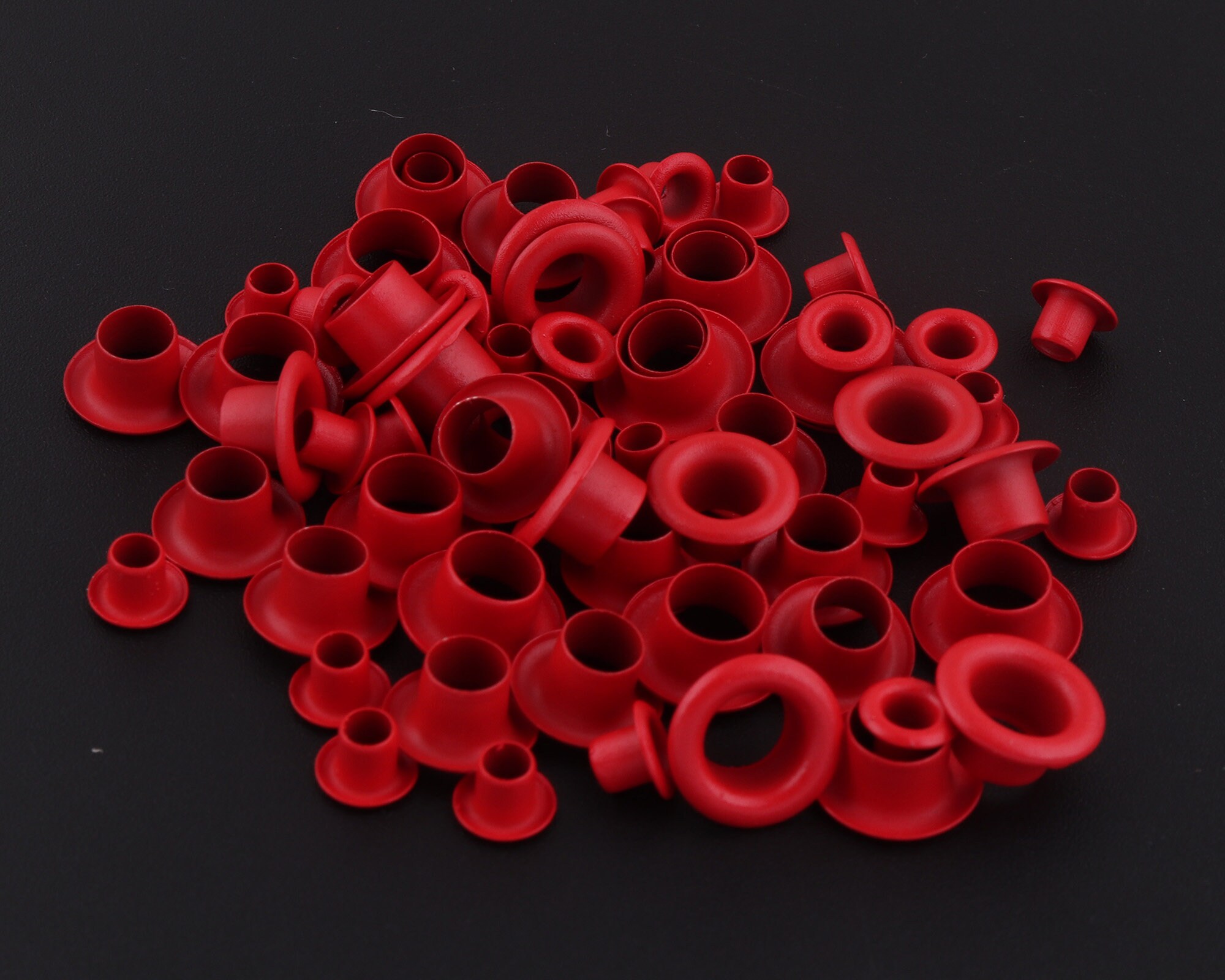3-6mm Red Metal Mini Eyelets Grommets Grommets Rivets Jewelry Eyelets ...